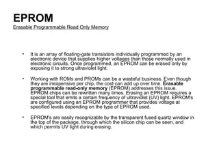 Basics Of Semiconductor Memories | PPT