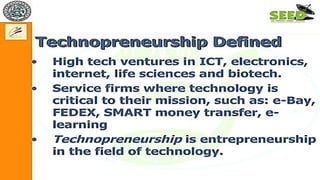 Basics-of-Technopreneurship."Empowering Innovation: Turning Technology ...