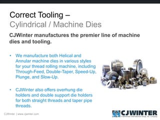 Basics of Thread Rolling | PPTX