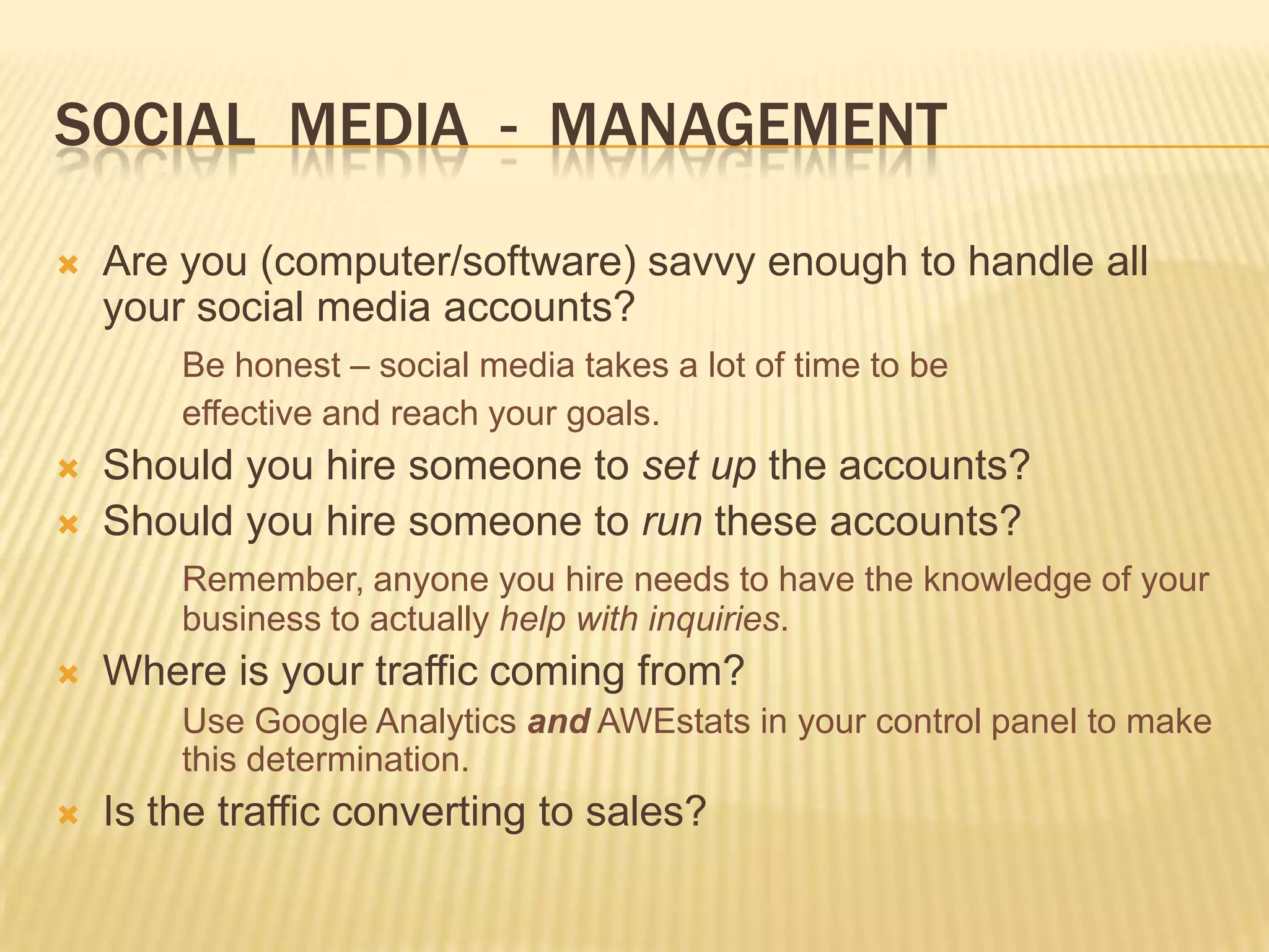 Basics social-media | PPT