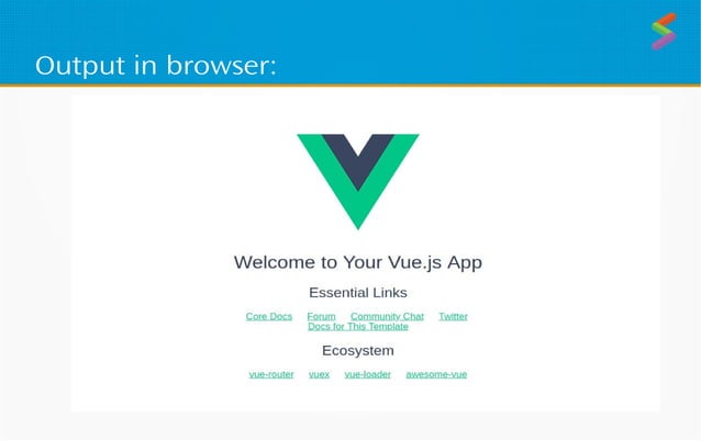 Basics of VueJS | ODP | Web Development | Internet