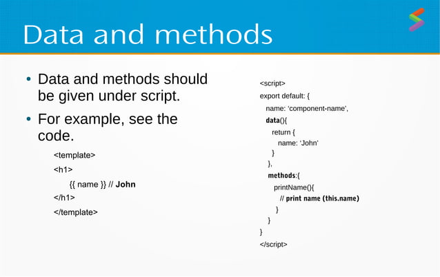 Basics of VueJS | ODP | Web Development | Internet
