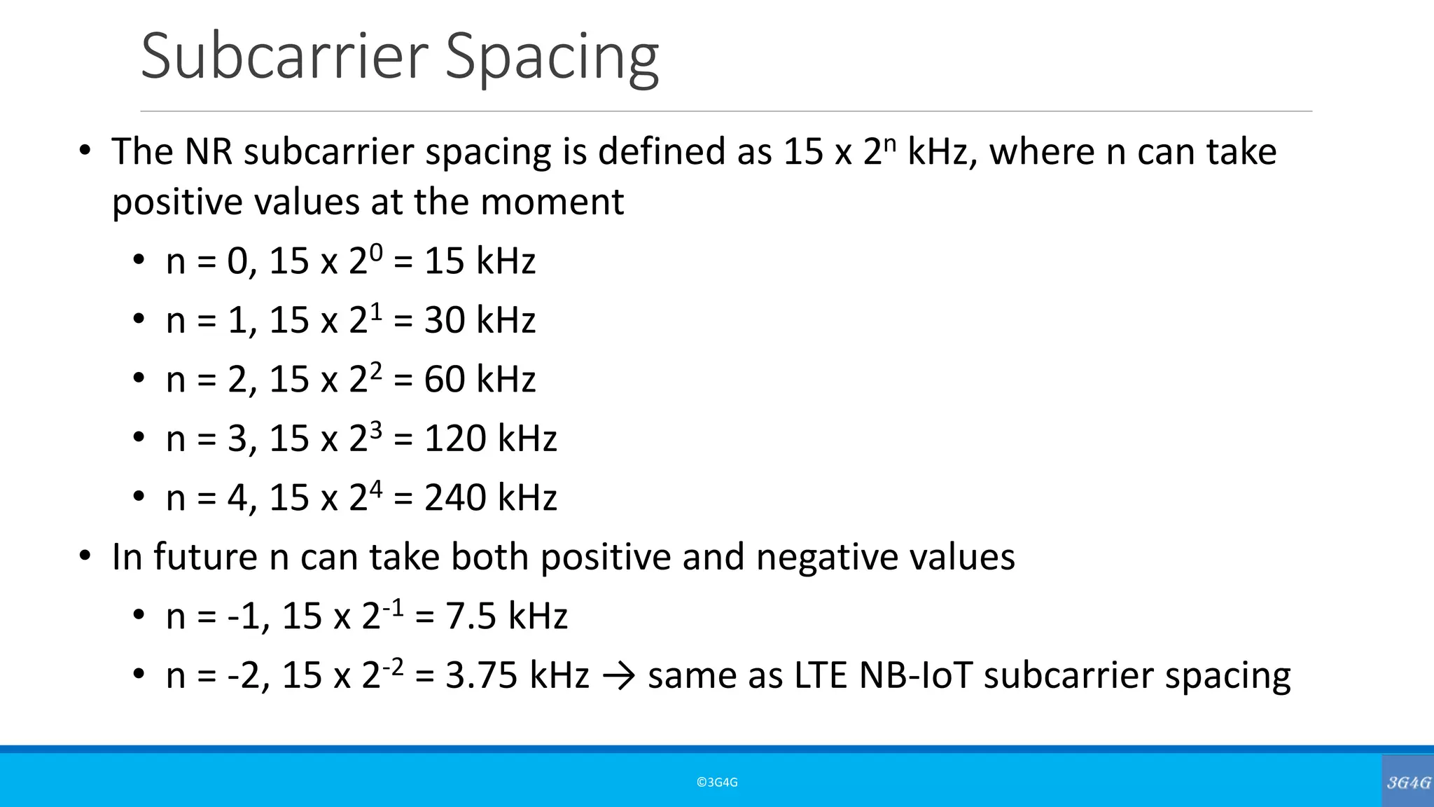 Beginners: 5G Numerology | PDF