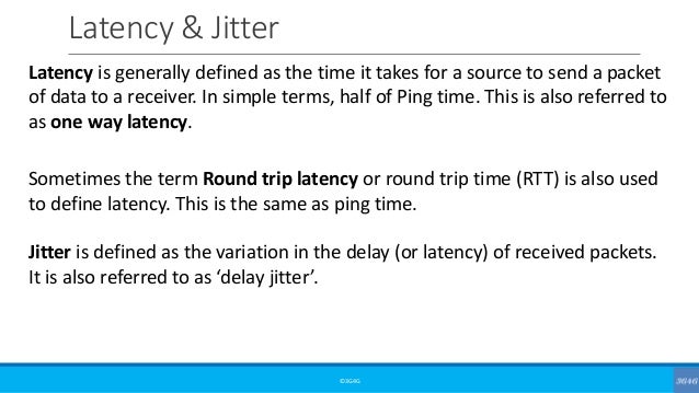 Beginners Bandwidth Throughput Latency And Jitter In Mobile Networks
