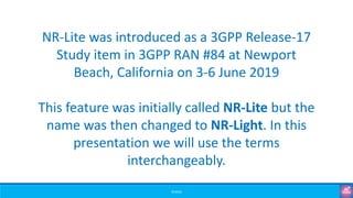 Beginners: Introduction to NR-Light a.k.a. NR-Lite | PDF