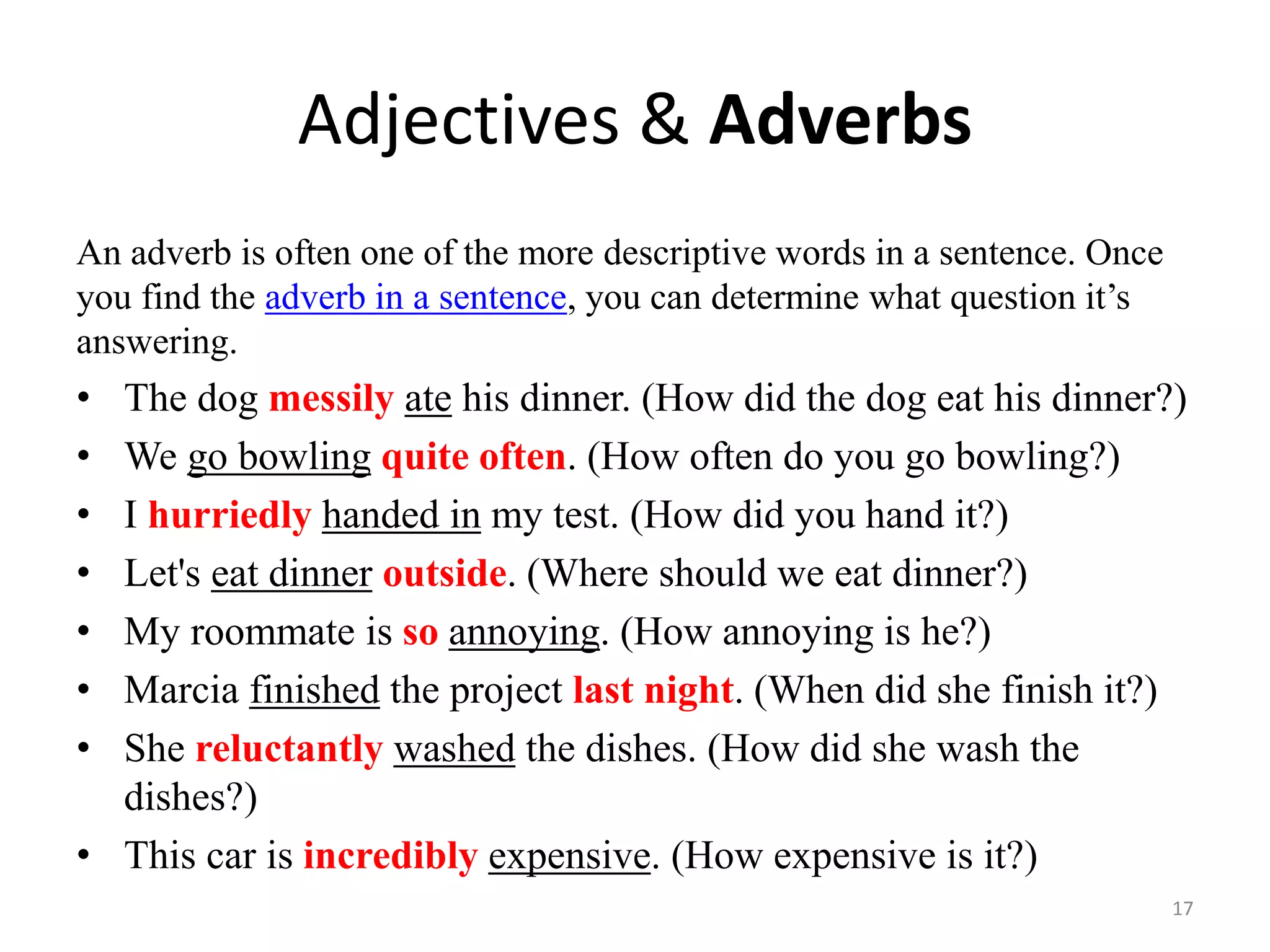 Basics 06 - adjectives, adverbs, comparison.pptx