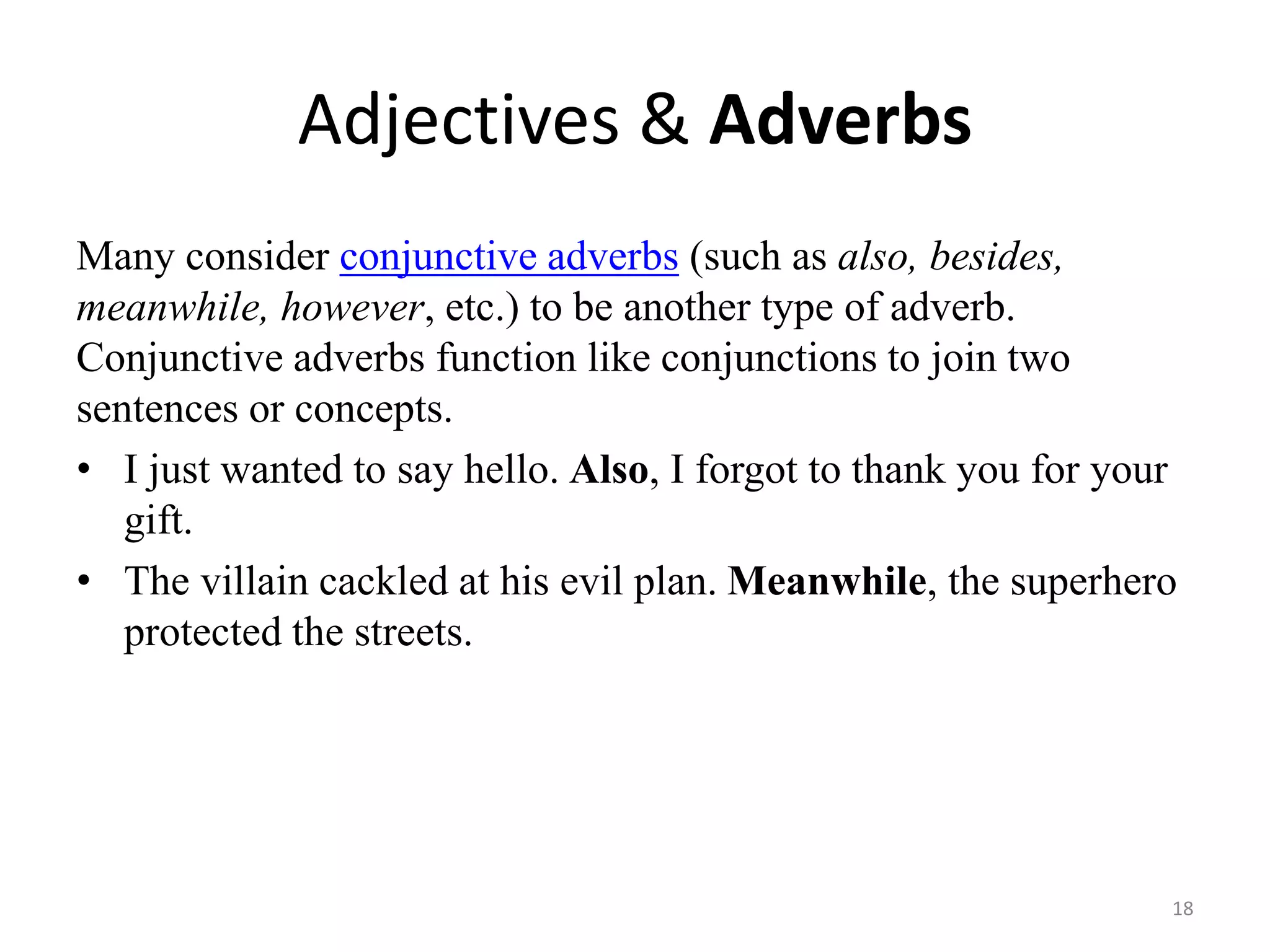 Basics 06 - adjectives, adverbs, comparison.pptx