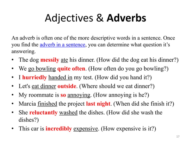 Basics 06 - adjectives, adverbs, comparison.pptx