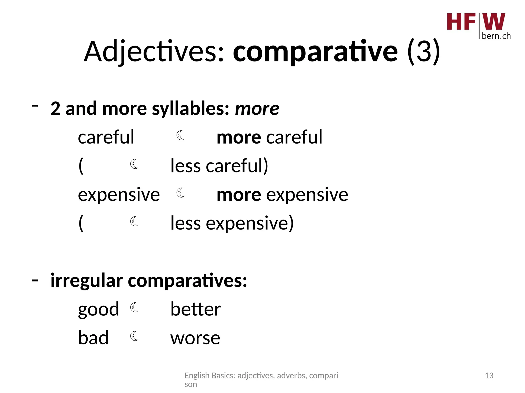 Basics 06 - adjectives, adverbs, comparison.pptx