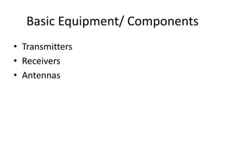 Basic radio Principles, Electromagnetic Spectrum | PPTX