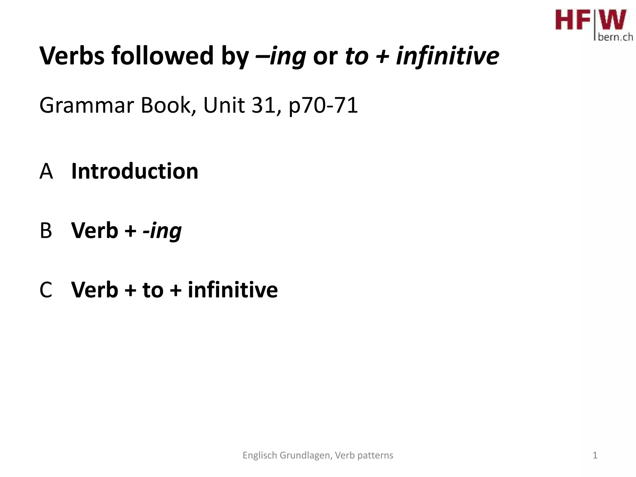 Basics 14 - verb patterns.pptx
