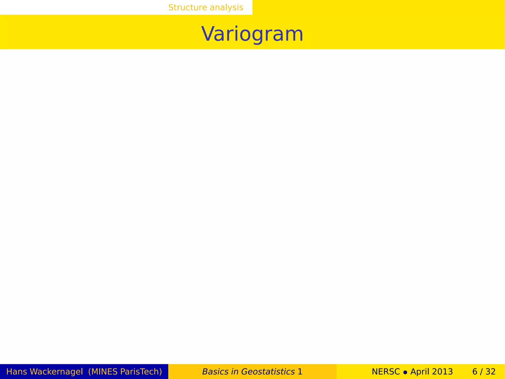 Basics1variogram Ppt
