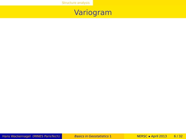Basics1variogram | PDF | Geography | Science