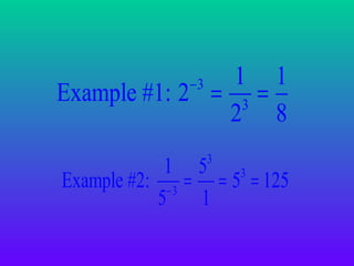 Basics about exponents | PPT