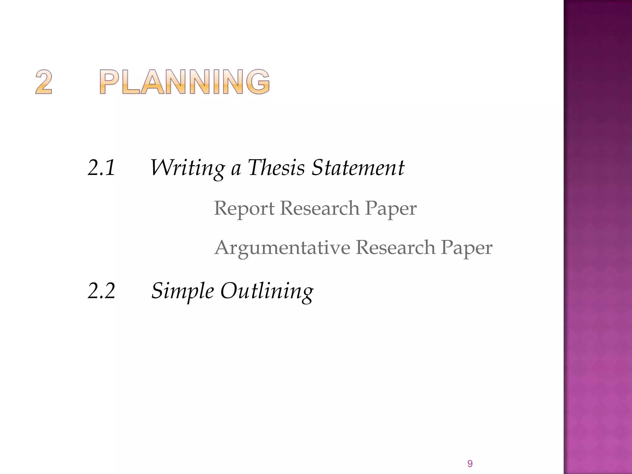 Basics academicwriting ｭ | PPT