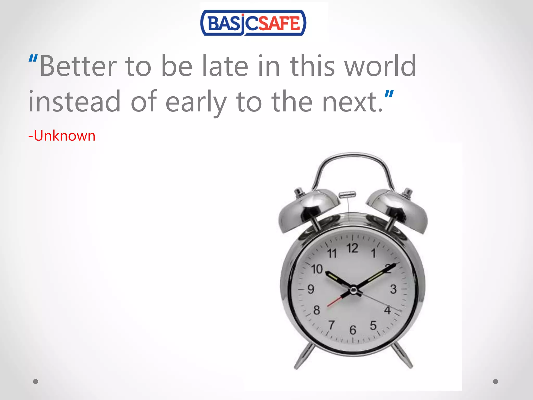 BasicSafe | Famous Safety Quotes to Strengthen Your Safety Culture | PPTX