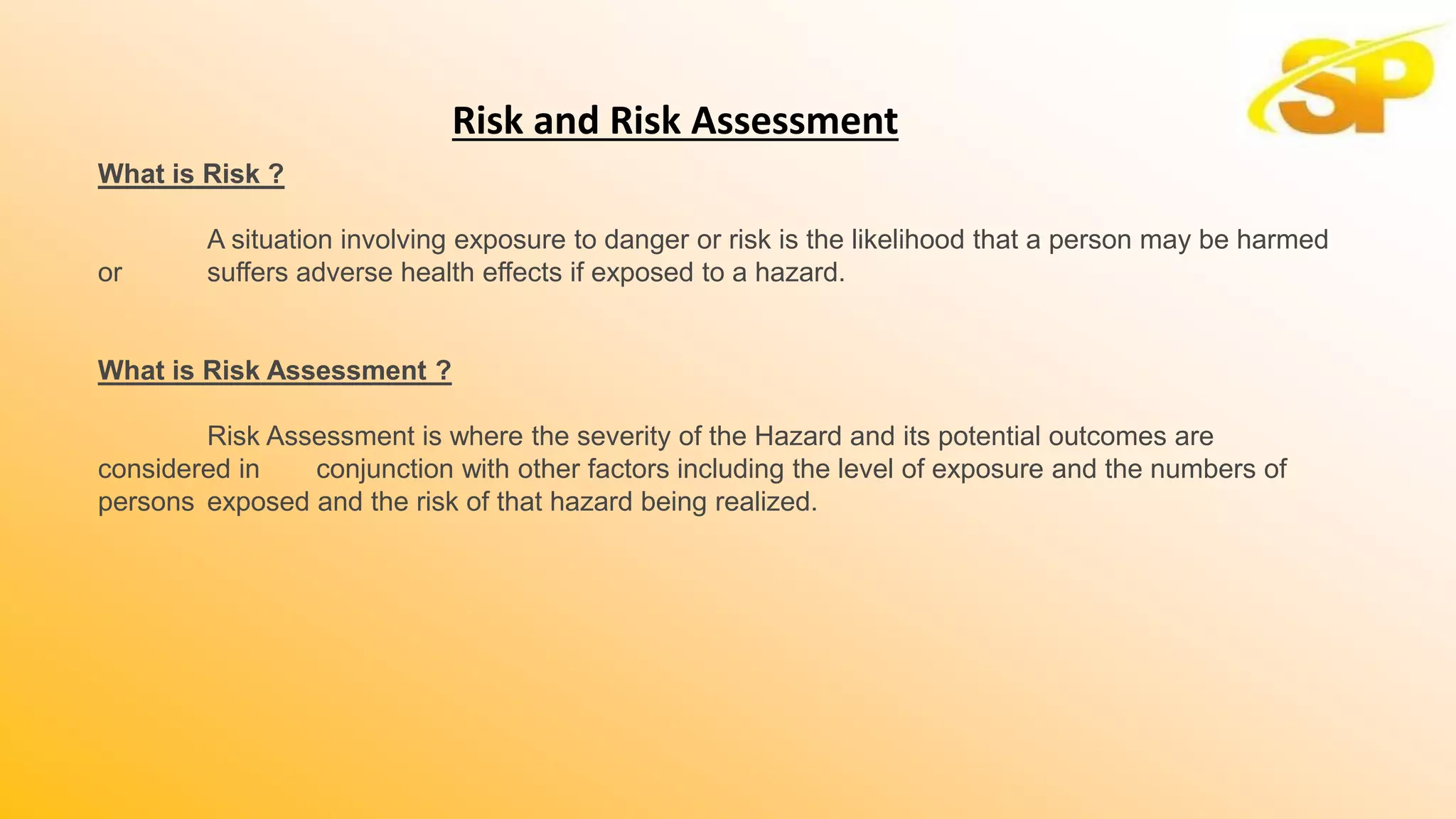 Basic safety introduction | PPTX
