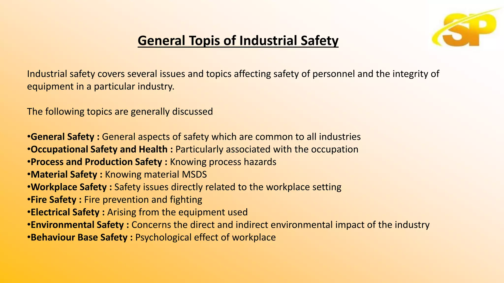 Basic safety introduction | PPTX