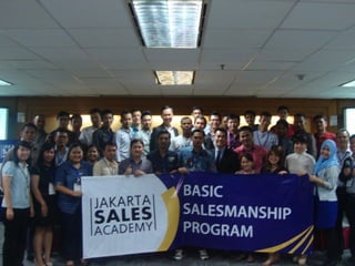 Basic Salesmanship Program Jakarta Sales Academy | PDF