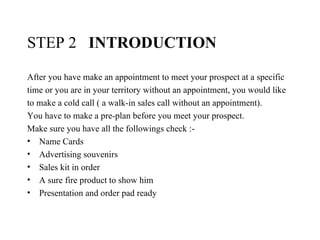 Basic sales training | PPT