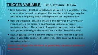 Basics and Clinical Application of Mechanical Ventilation | PPTX