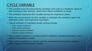 Basics and Clinical Application of Mechanical Ventilation | PPTX