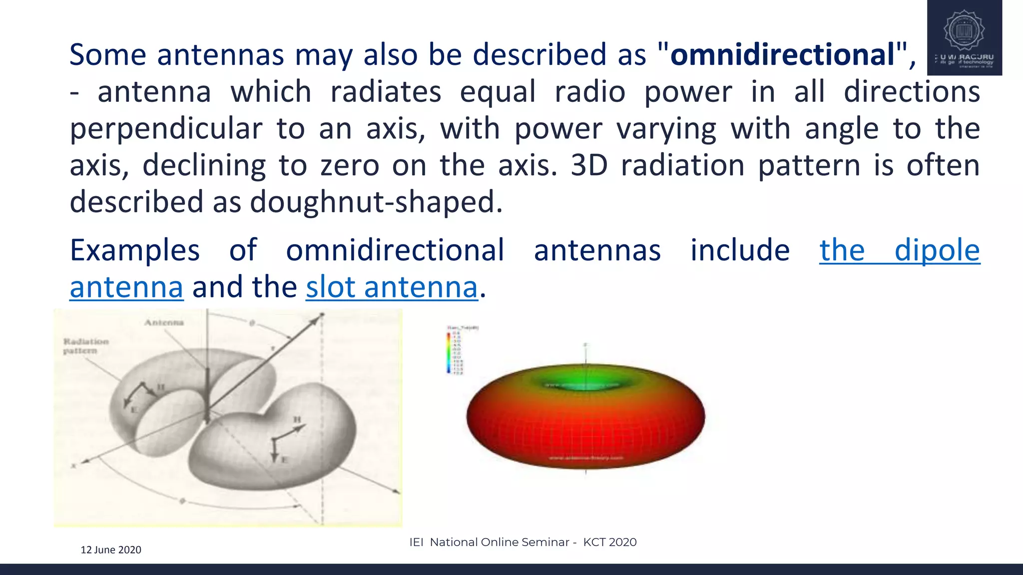 Basics and design of antenna | PPTX