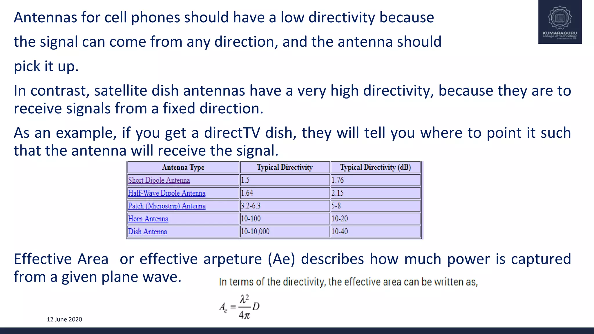 Basics and design of antenna | PPTX