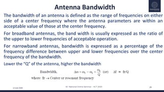 Basics and design of antenna | PPTX