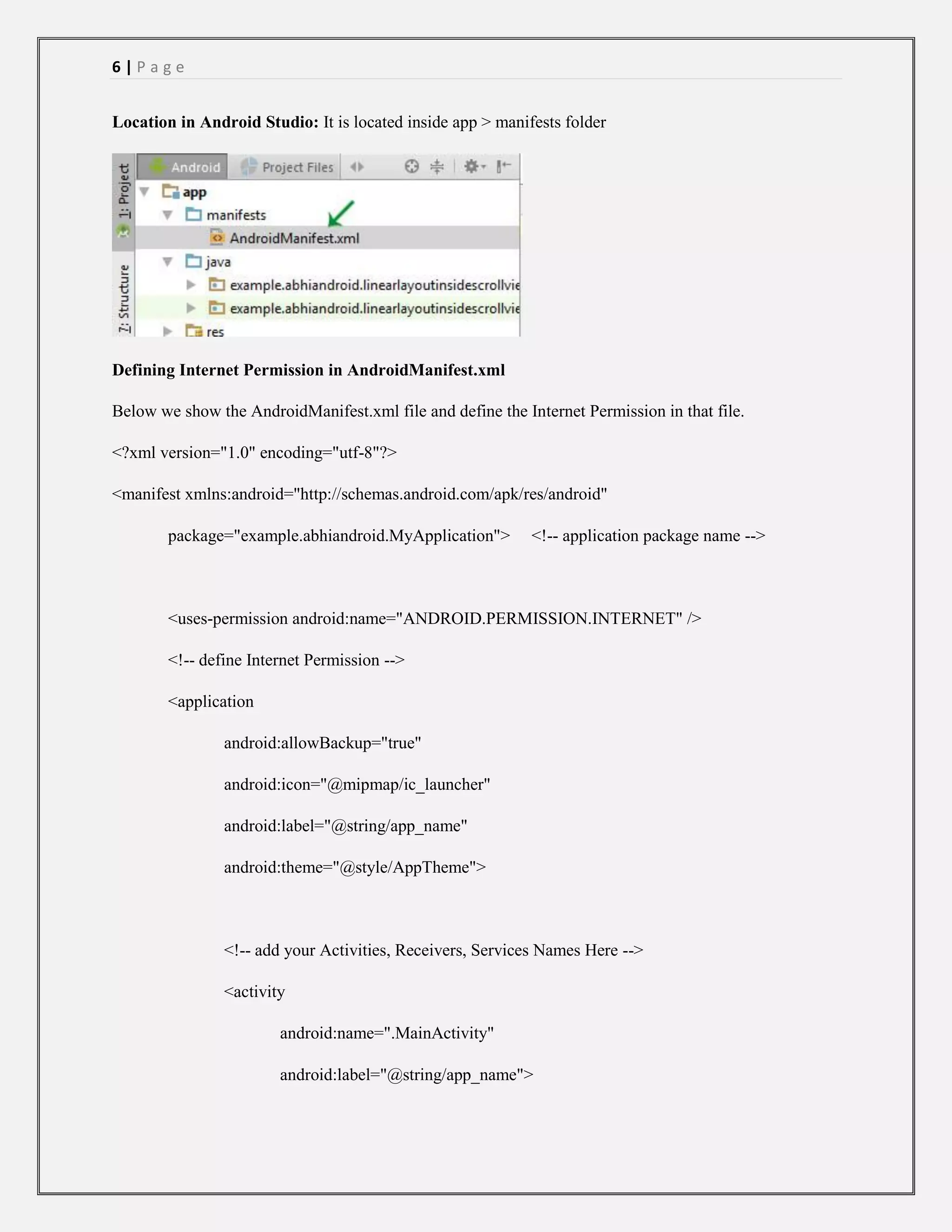 Basics and different xml files used in android | PDF Basics and different xml files used in android | PDF