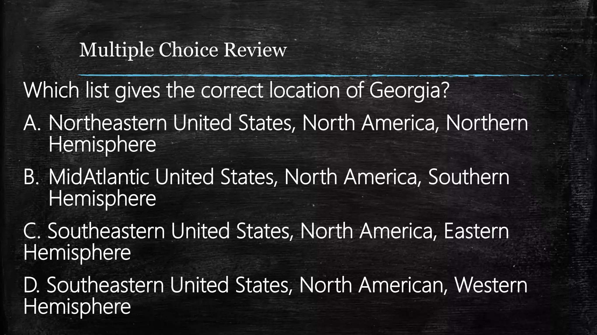 Basics and ga geography | PPT