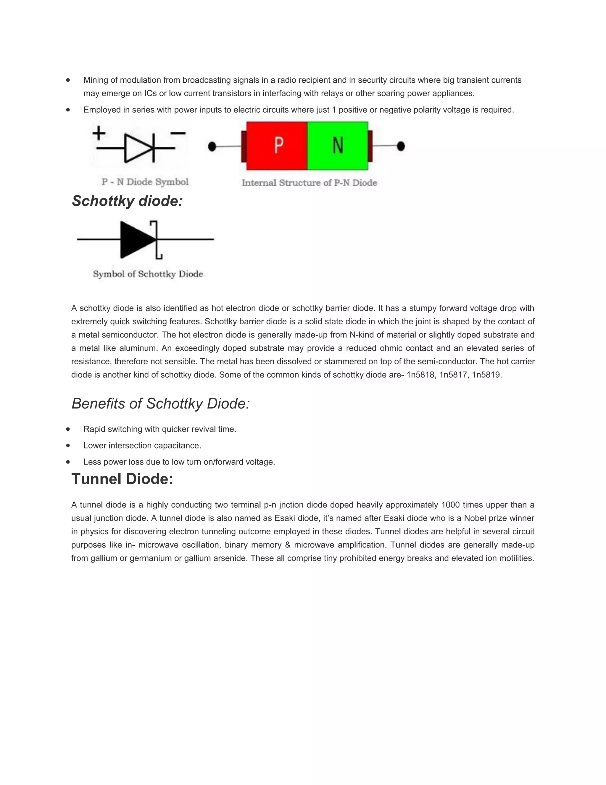 Basics and types_of_diodes | PDF | Technology & Computing