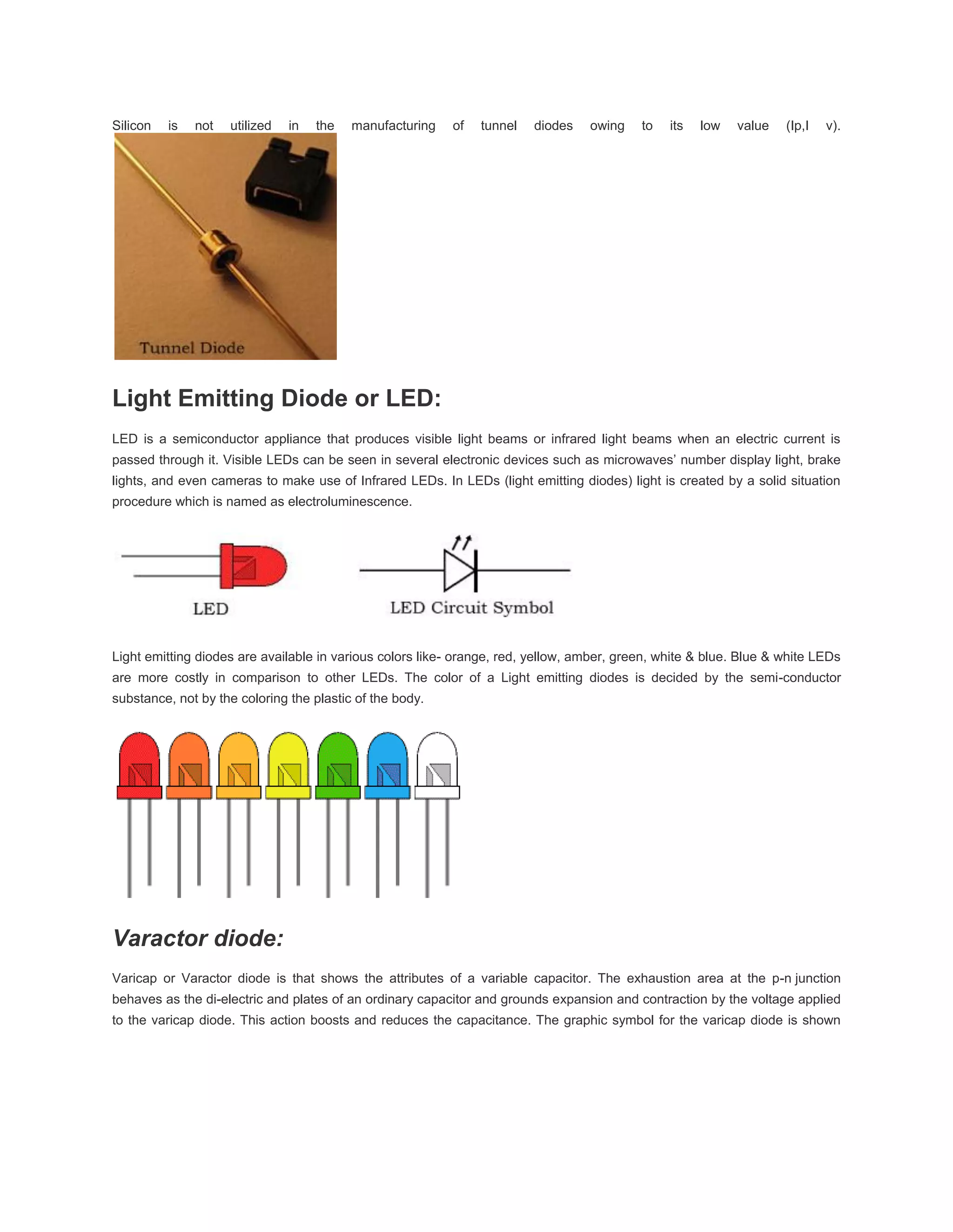 Basics and types_of_diodes | PDF | Technology & Computing
