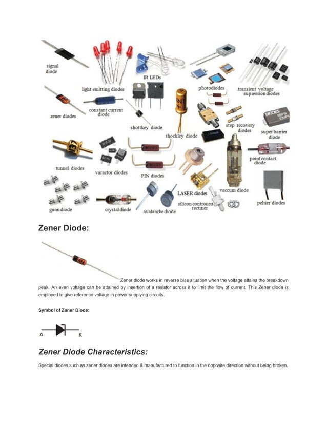 Basics and types_of_diodes | PDF | Technology & Computing