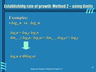 Basics & asymptotic notations | PPT