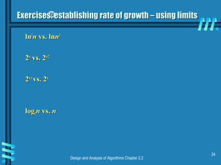 Basics & asymptotic notations | PPT
