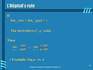 Basics & asymptotic notations | PPT