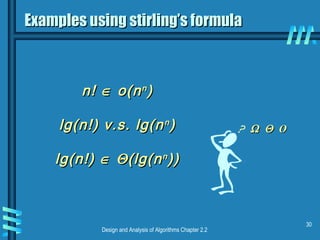 Basics & asymptotic notations | PPT