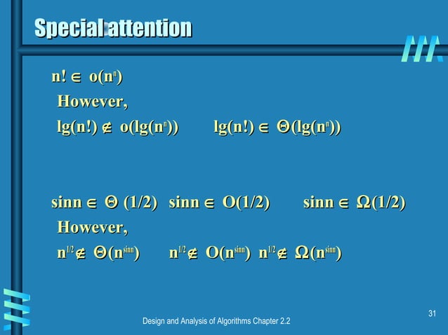 Basics & asymptotic notations | PPT | Programming Languages | Computing