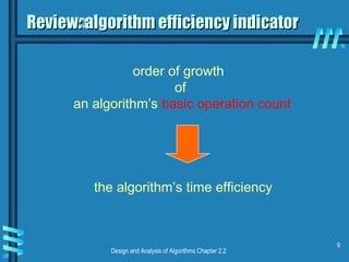 Basics & asymptotic notations | PPT
