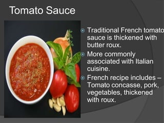basic sauces.pptx | Cooking | Food & Drink