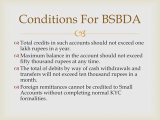 Basic saving deposit account | PPTX