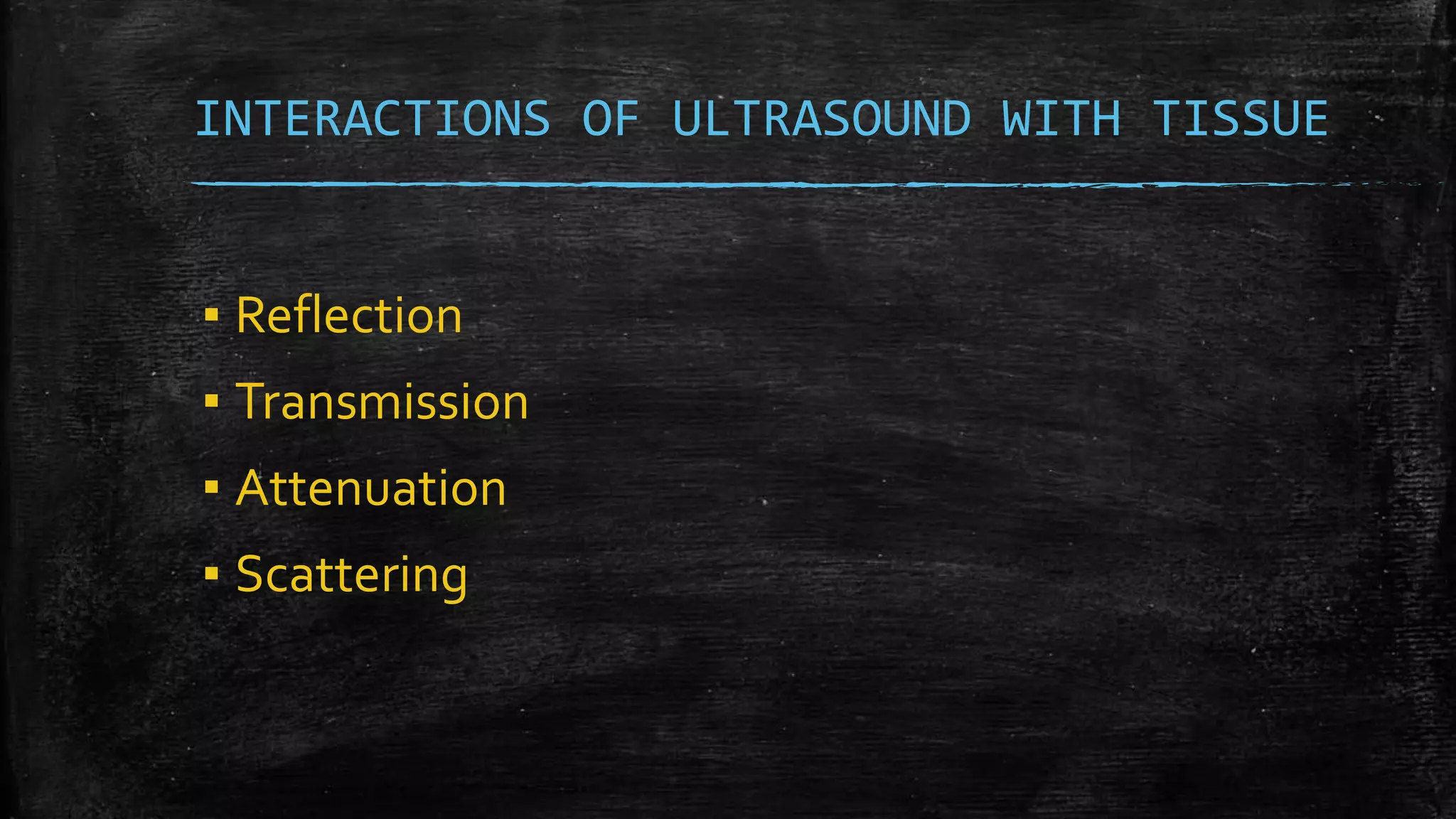 Basics/Physics of Echocardiography | PPTX
