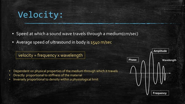Basics/Physics of Echocardiography | PPTX