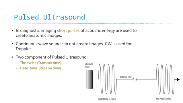 Basics/Physics of Echocardiography | PPTX