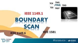 Boundary Scan Basics - x1149 de Keysight | PDF