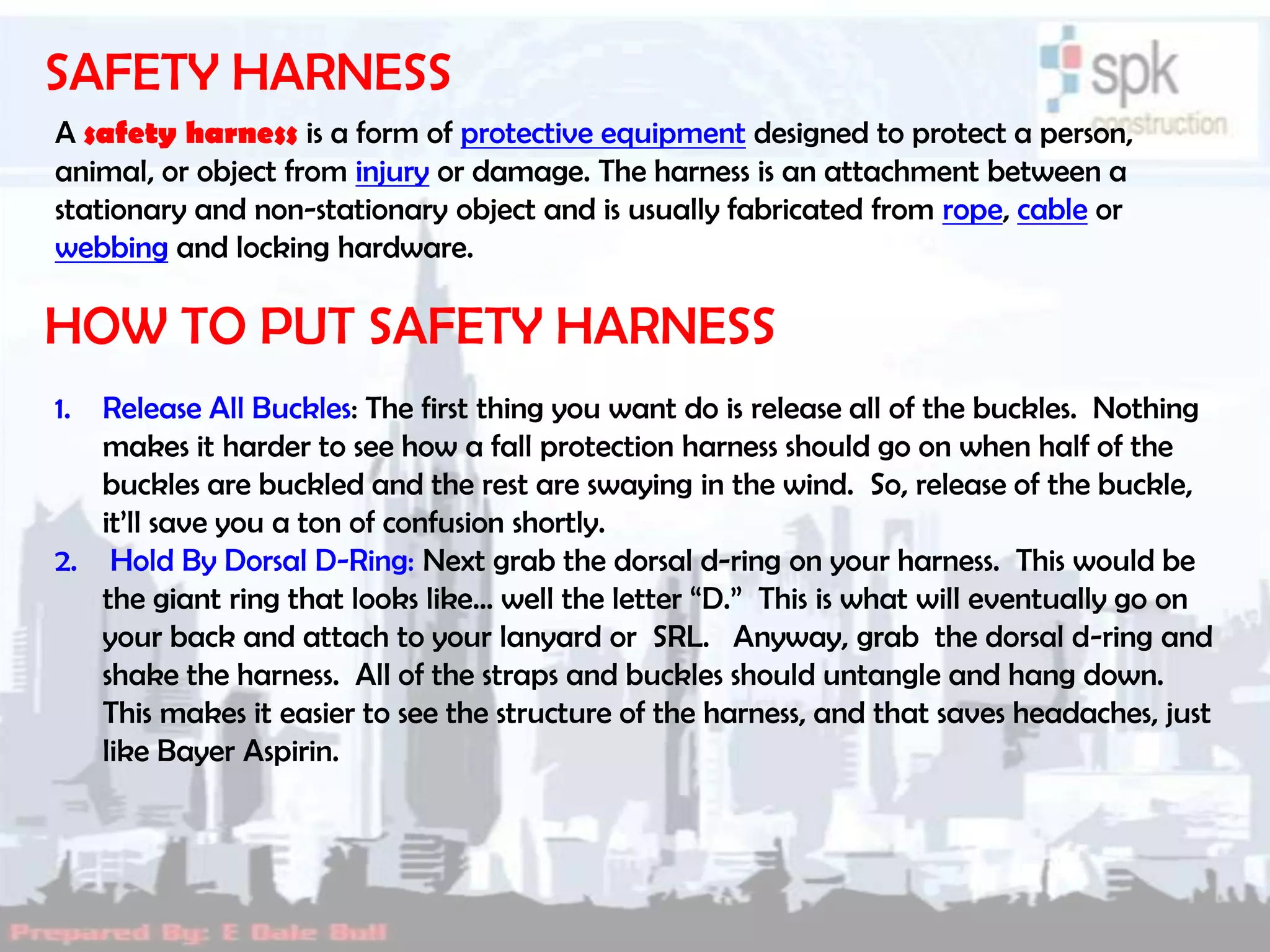 Basic Scaffolding Awareness | PPTX