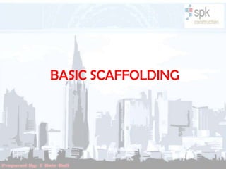 Basic Scaffolding Awareness | PPTX