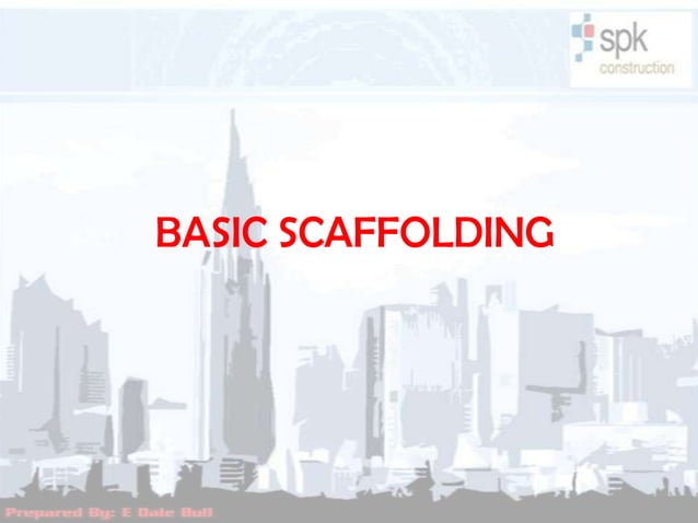 Basic Scaffolding Awareness | PPTX | Track and Field | Sports