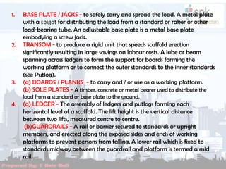 Basic Scaffolding Awareness | PPTX